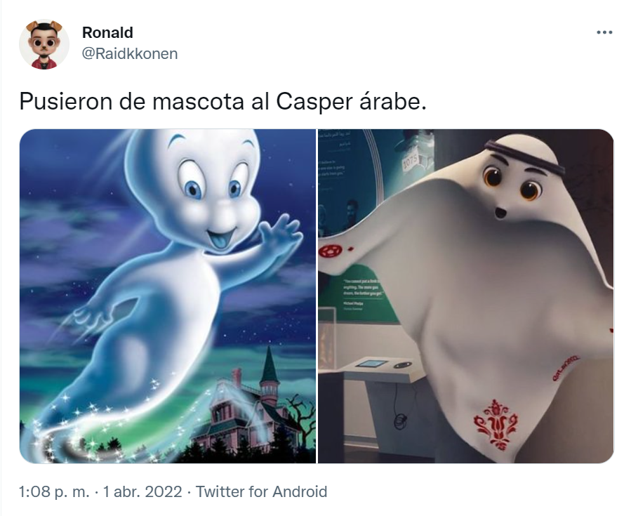 Los mejores memes sobre Laeeb, la mascota del Mundial Qatar 2022
