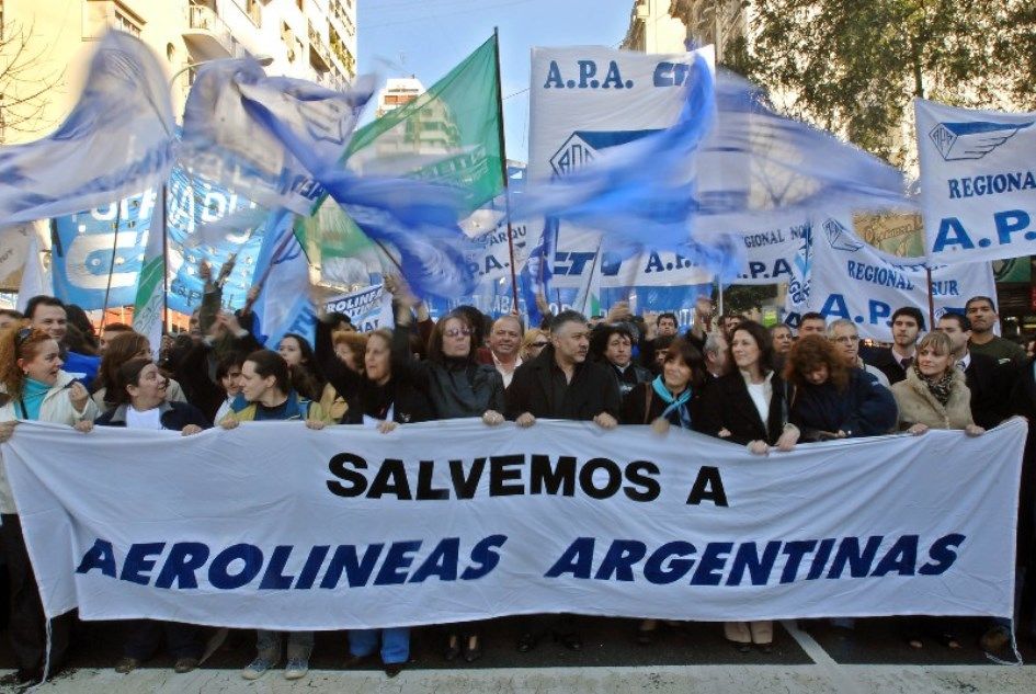 Se Cumplen 15 Años De La Reestatización De Aerolíneas Argentinas La